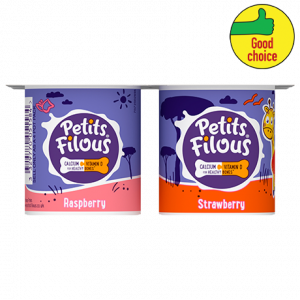 Strawberry & Raspberry Fromage Frais | Big Pots | Petits Filous